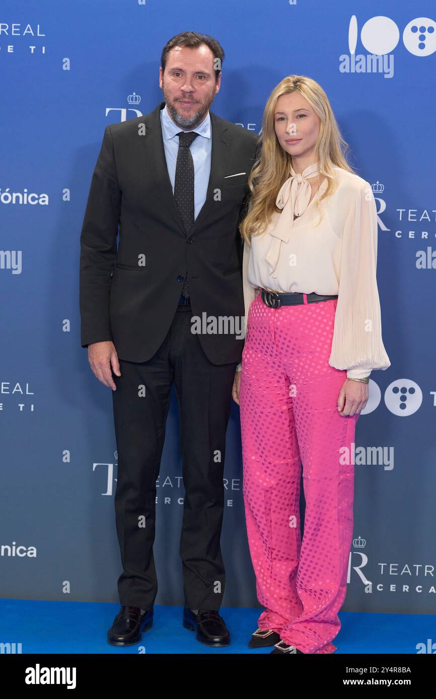 Oscar Puente, Laura Soria attends Telefónica's centenary commemorative ...
