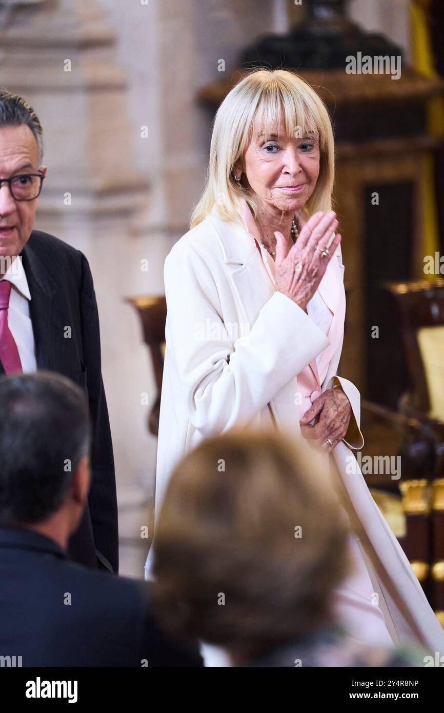 Maria Teresa Fernandez de la Vega attends Order of Civil Merit ...