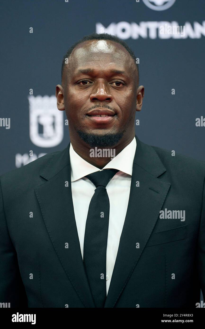 Usain Bolt attends Laureus World Sports Awards Madrid 2024 - Red Carpet ...