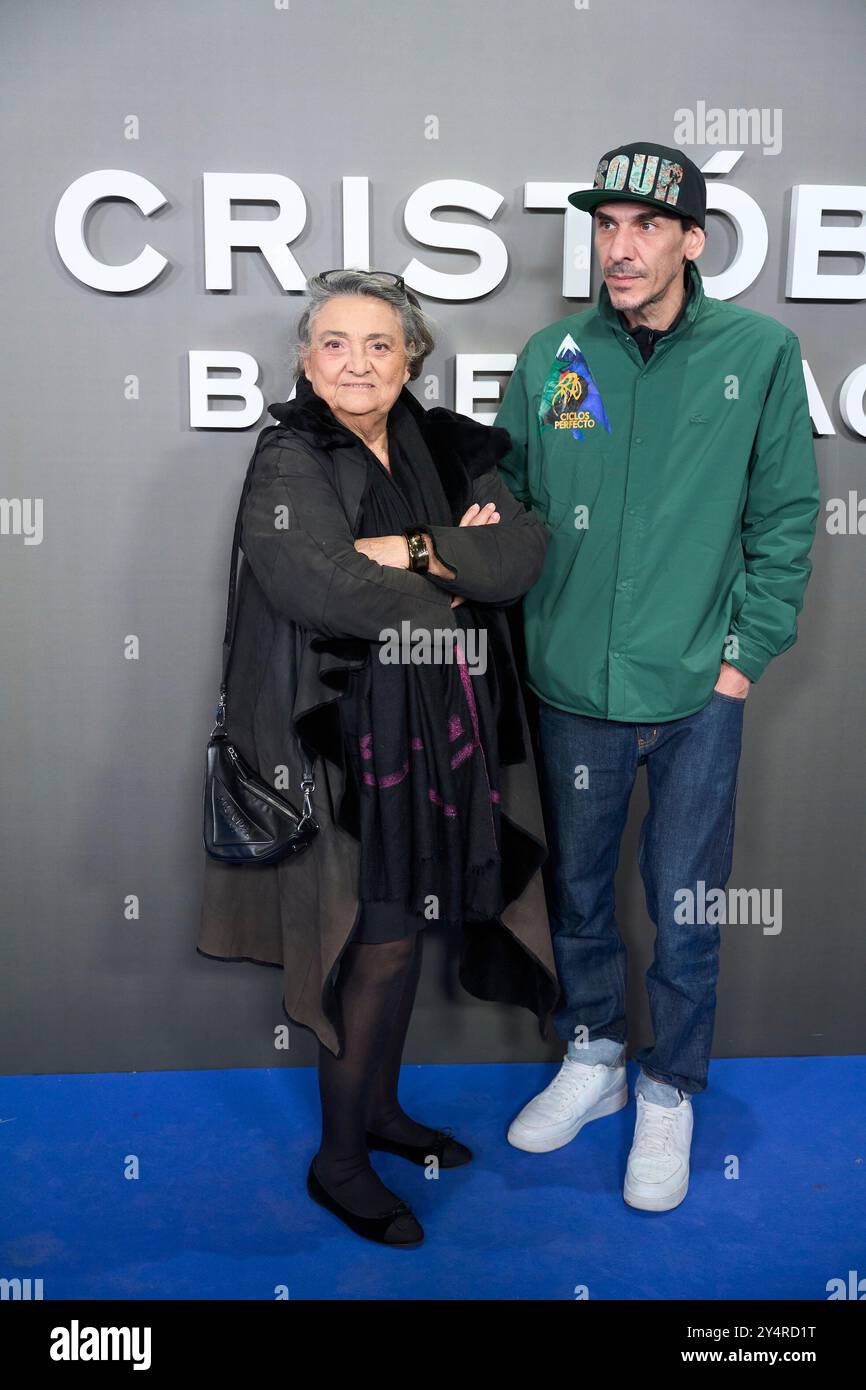 Elena Benarroch attends 'Cristobal Balenciaga' Premiere at Callao ...