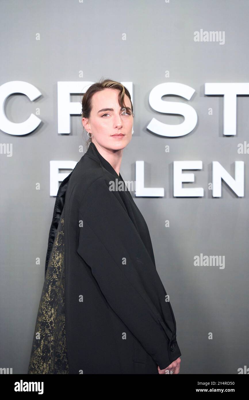Emilia Lazo attends 'Cristobal Balenciaga' Premiere at Callao Cinema on ...