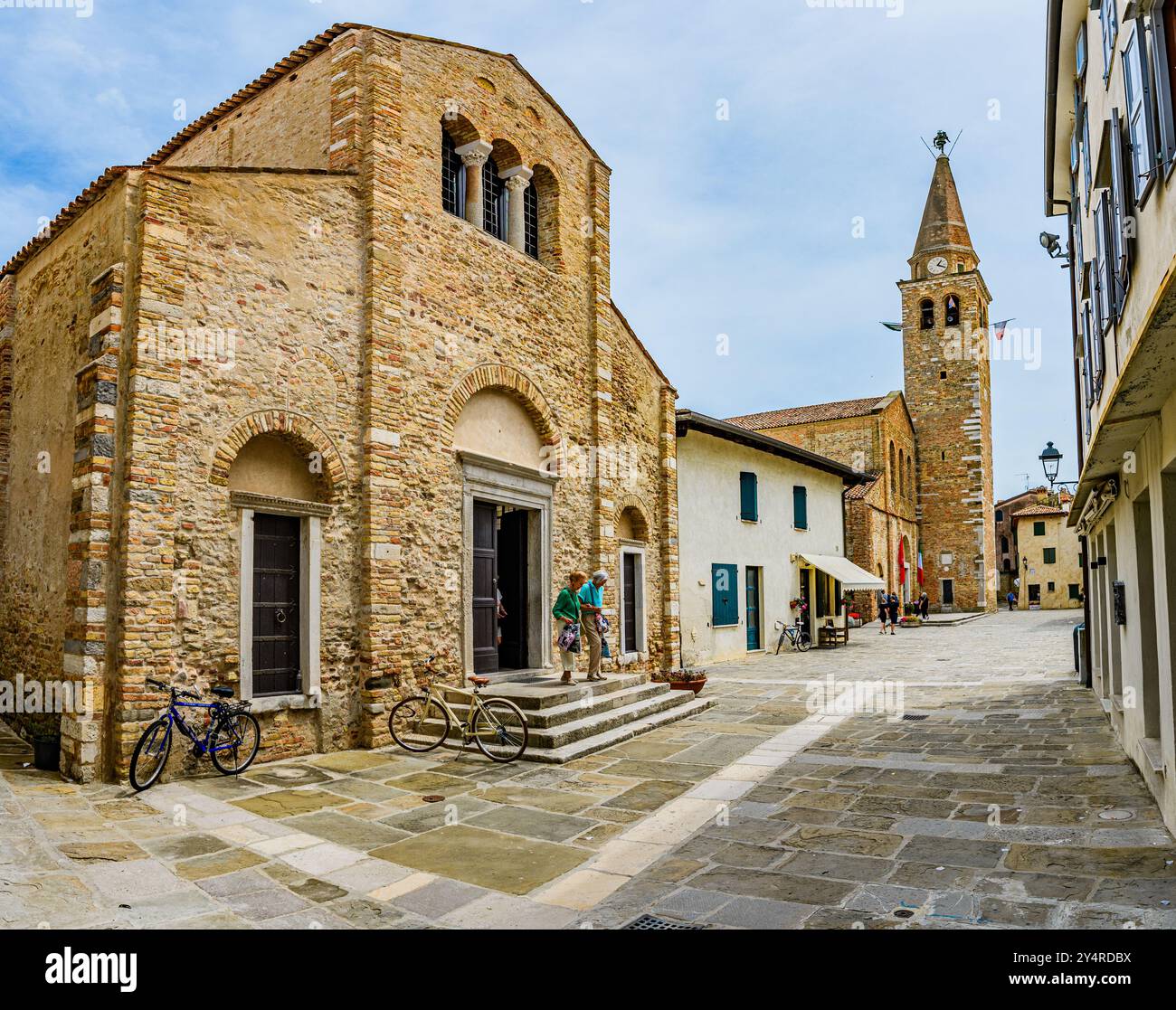 GRADO, ITALY – 06 02, 2024: The Basilica di Santa Maria delle Grazie ...