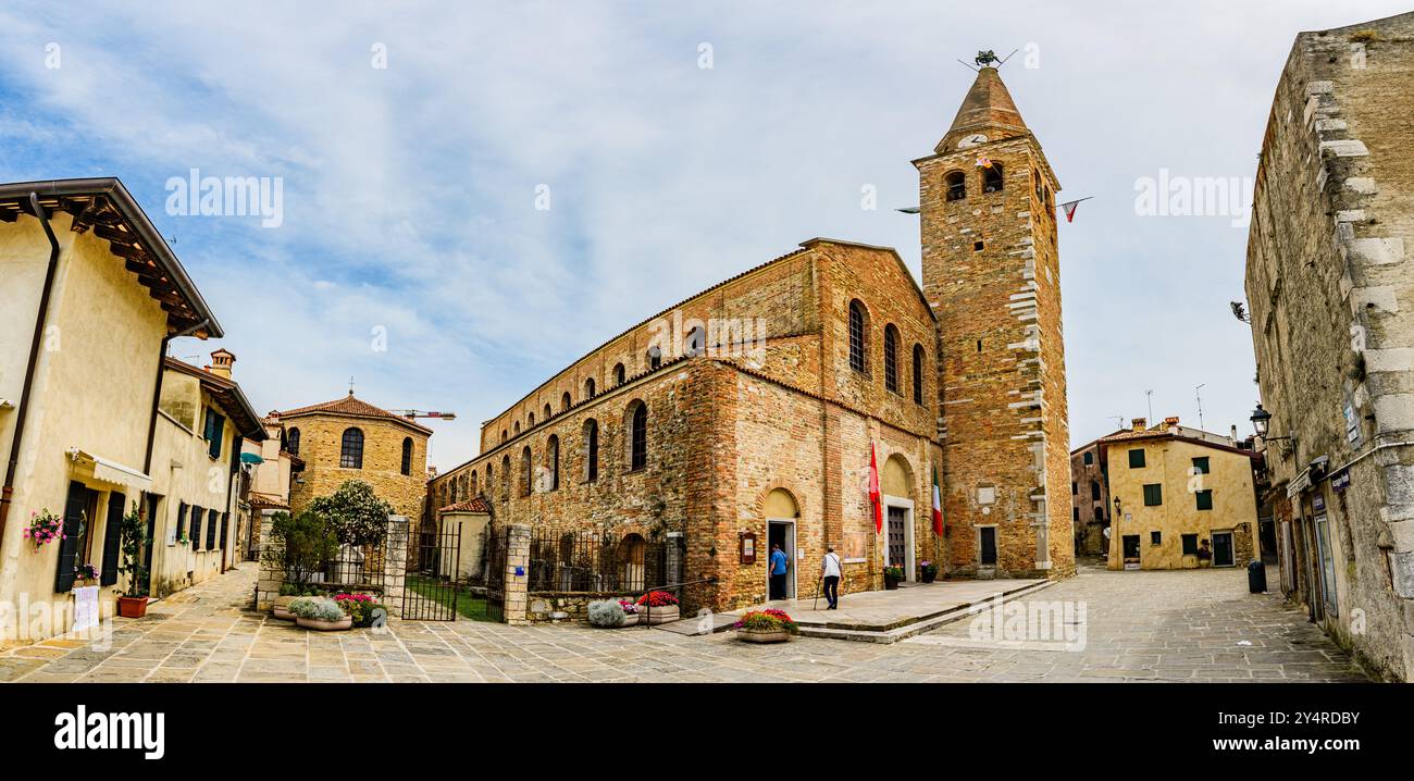GRADO, ITALY – 06 02, 2024: Basilica di Sant'Eufemia, a historic church ...