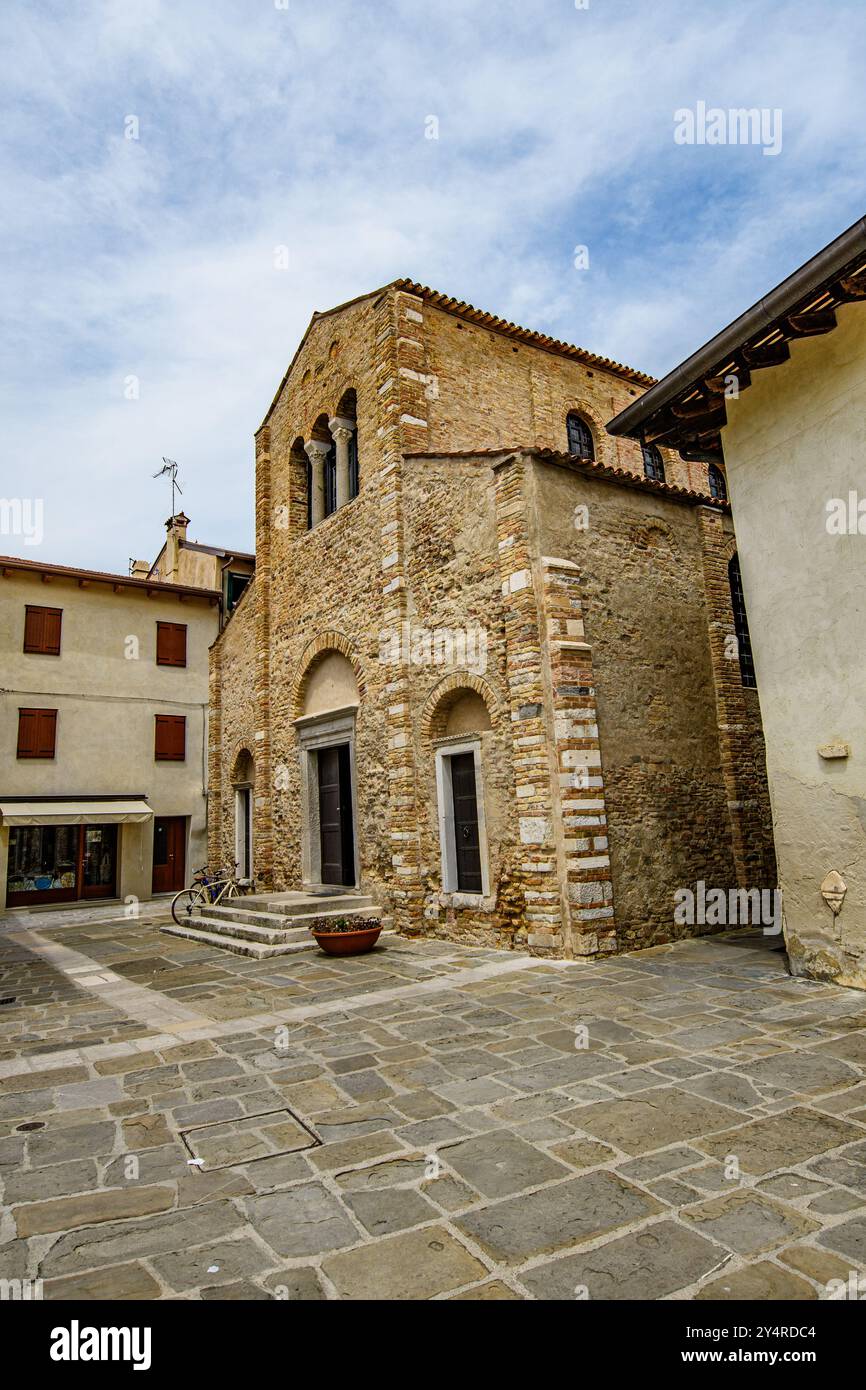 GRADO, ITALY – 06 02, 2024: The Basilica di Santa Maria delle Grazie ...
