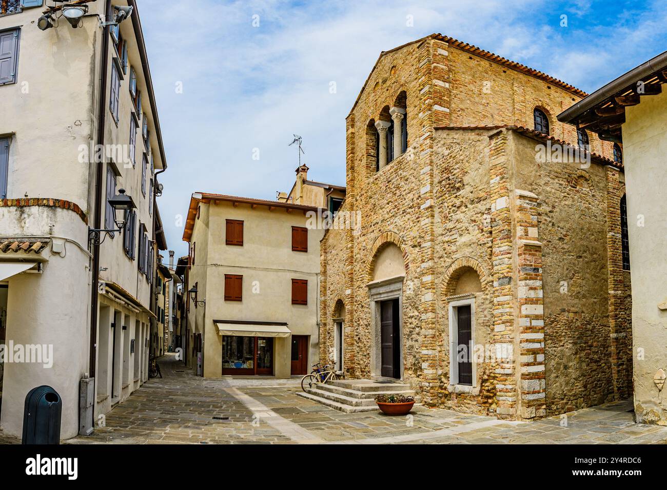 GRADO, ITALY – 06 02, 2024: The Basilica di Santa Maria delle Grazie ...