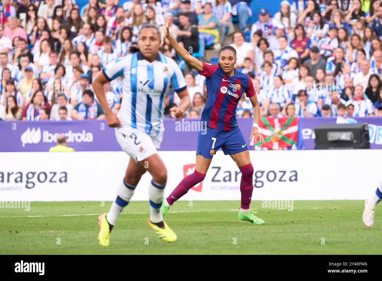 Salma Paralluelo (forward; FC Barcelona) during Spanish Queen's Cup ...