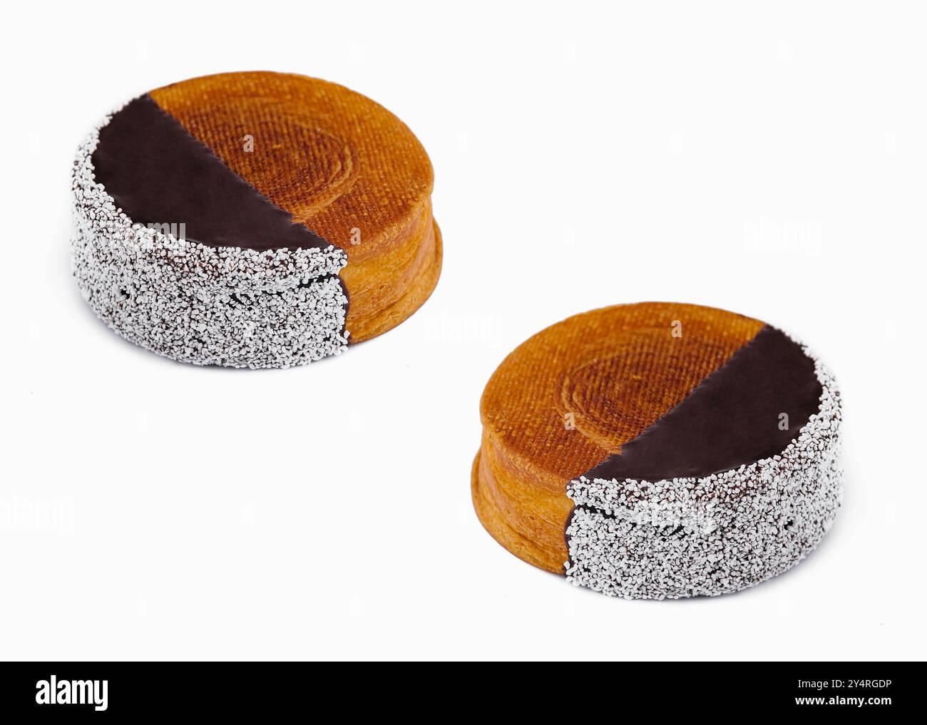 Flat croissant Cut Out Stock Images & Pictures - Alamy