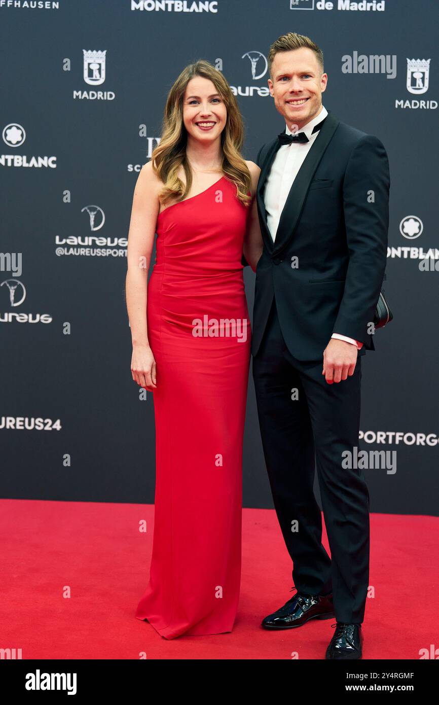 Markus Rehm, Vanessa Low attends Laureus World Sports Awards Madrid ...