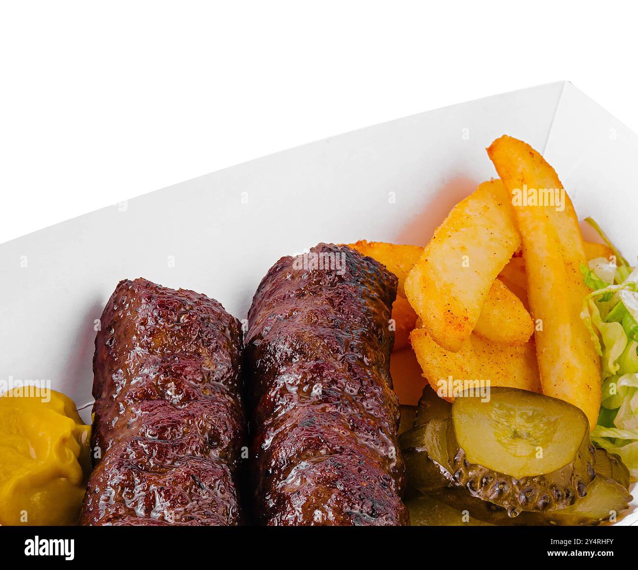 Traditional Turkish food isolated on white Stock Photo - Alamy