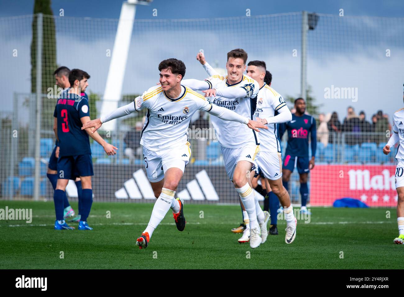 Real Madrid City, Madrid. 2024 February 10. The player Carlos Rodríguez ...
