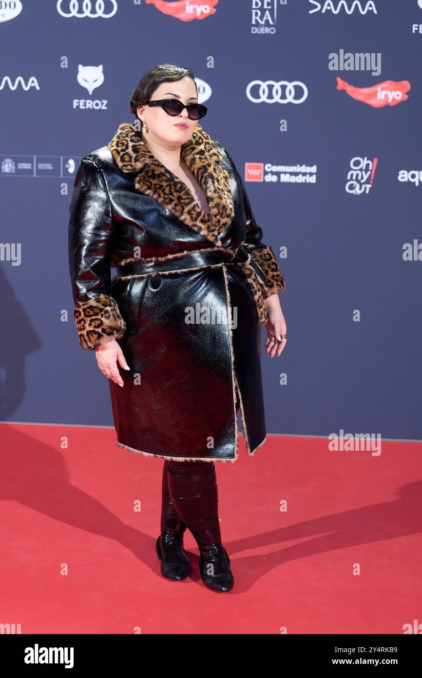 Laura Galan attends Feroz Awards 2024 - Red Carpet at Vistalegre Palace ...