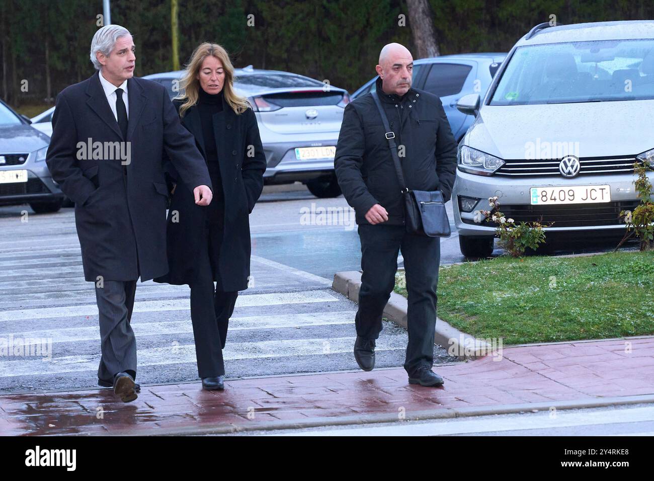 Monica Martin Luque attends Fernando Gomez-Acebo funeral Chapel at La ...