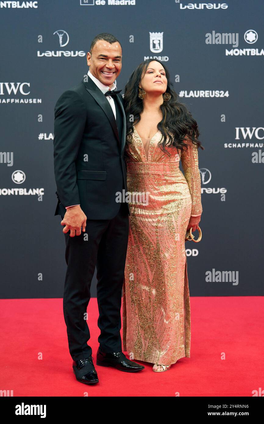 Marcos Evangelista de Moraes (Cafu) attends Laureus World Sports Awards Madrid 2024 - Red Carpet ...