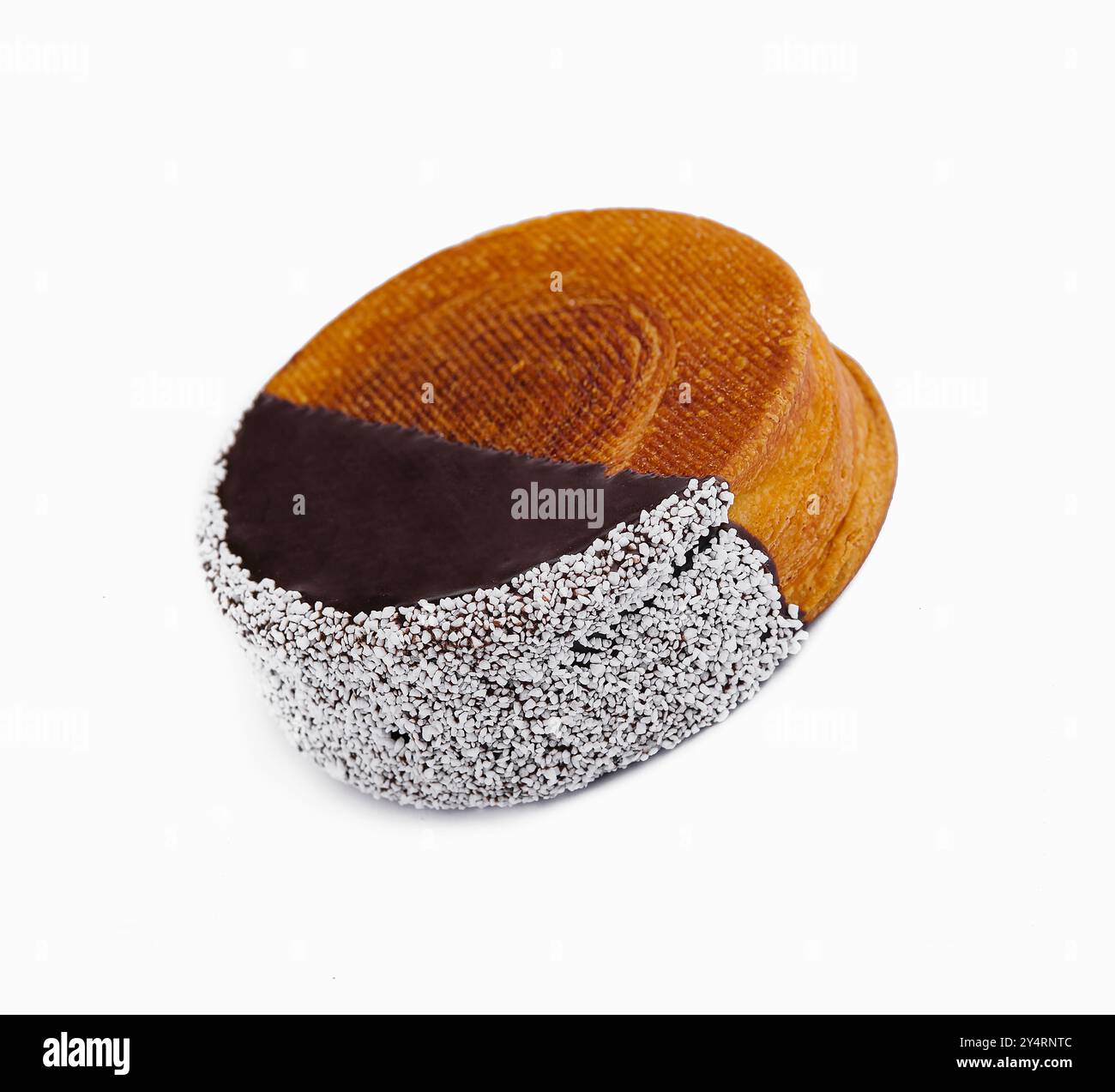 Flat croissant Cut Out Stock Images & Pictures - Alamy