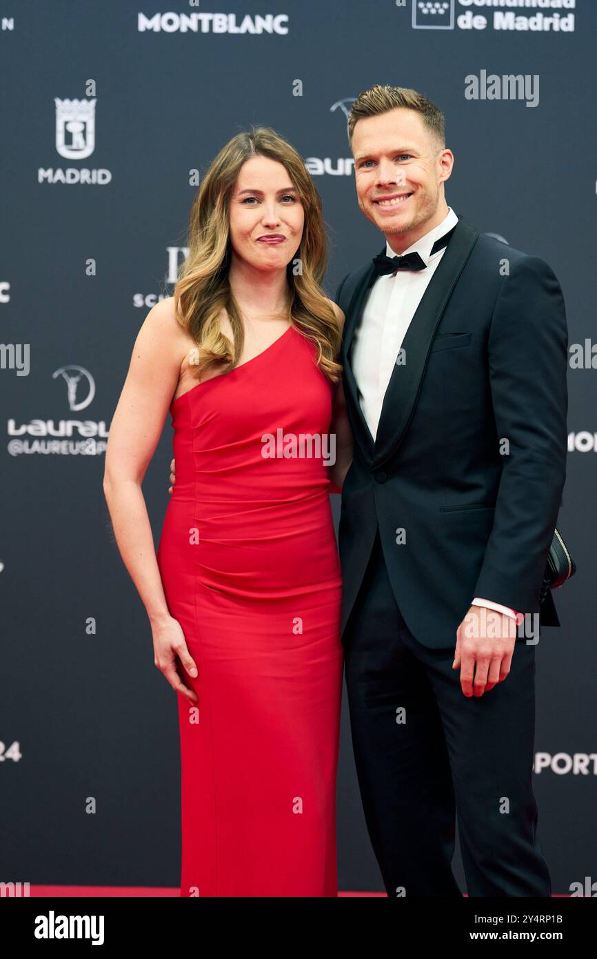 Markus Rehm, Vanessa Low attends Laureus World Sports Awards Madrid ...