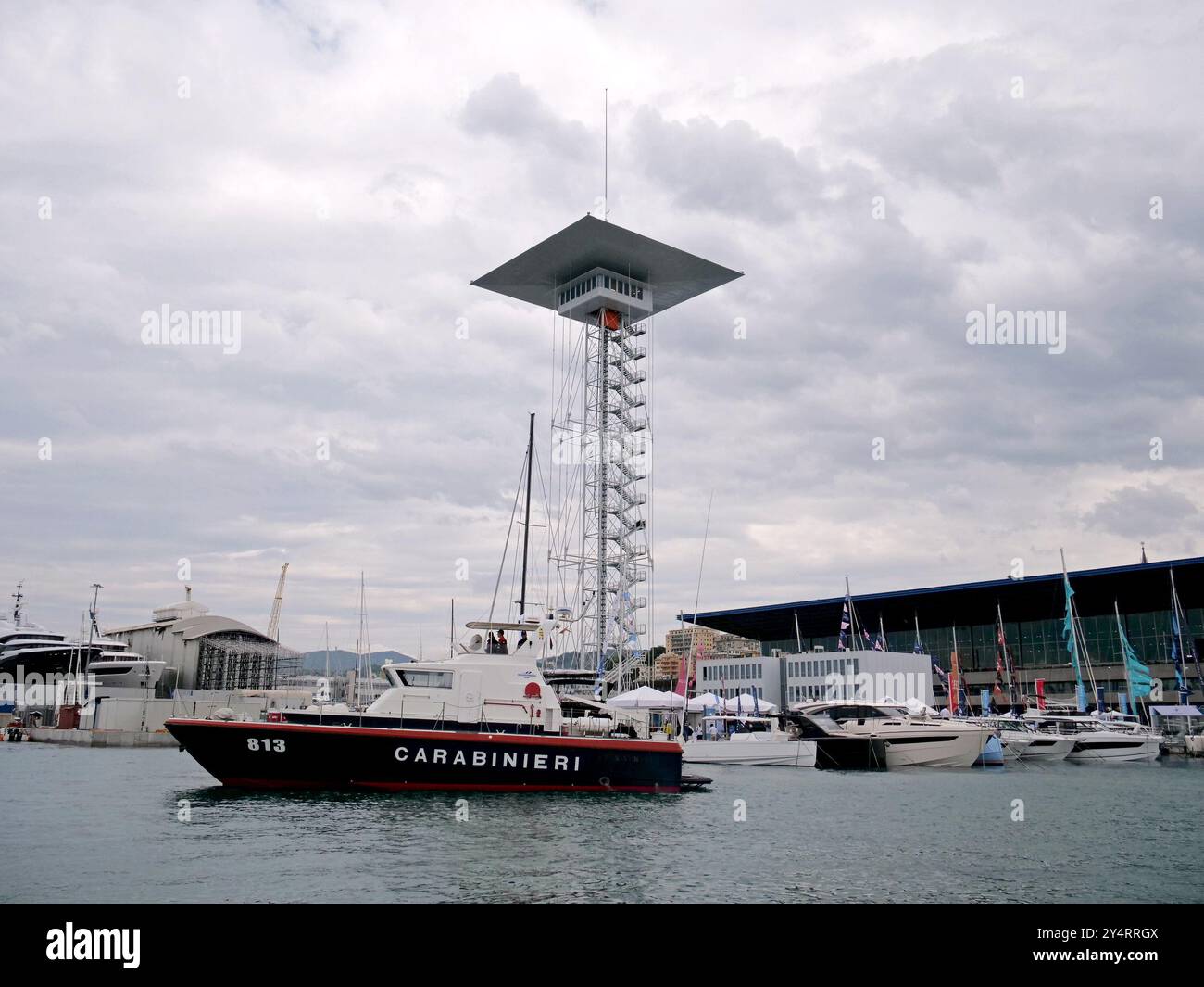 Genoa - Genoa 19/9/2024: Carabinieri patrol boat with the new pilots ...