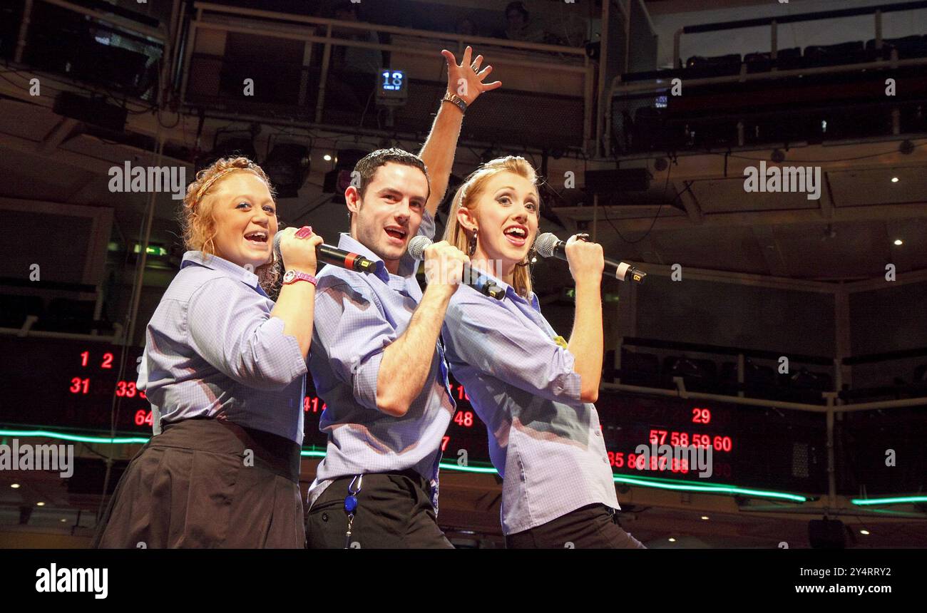 l-r: Amanda Henderson (Joy), Warren Sollars (Joe), Emily Alexander ...