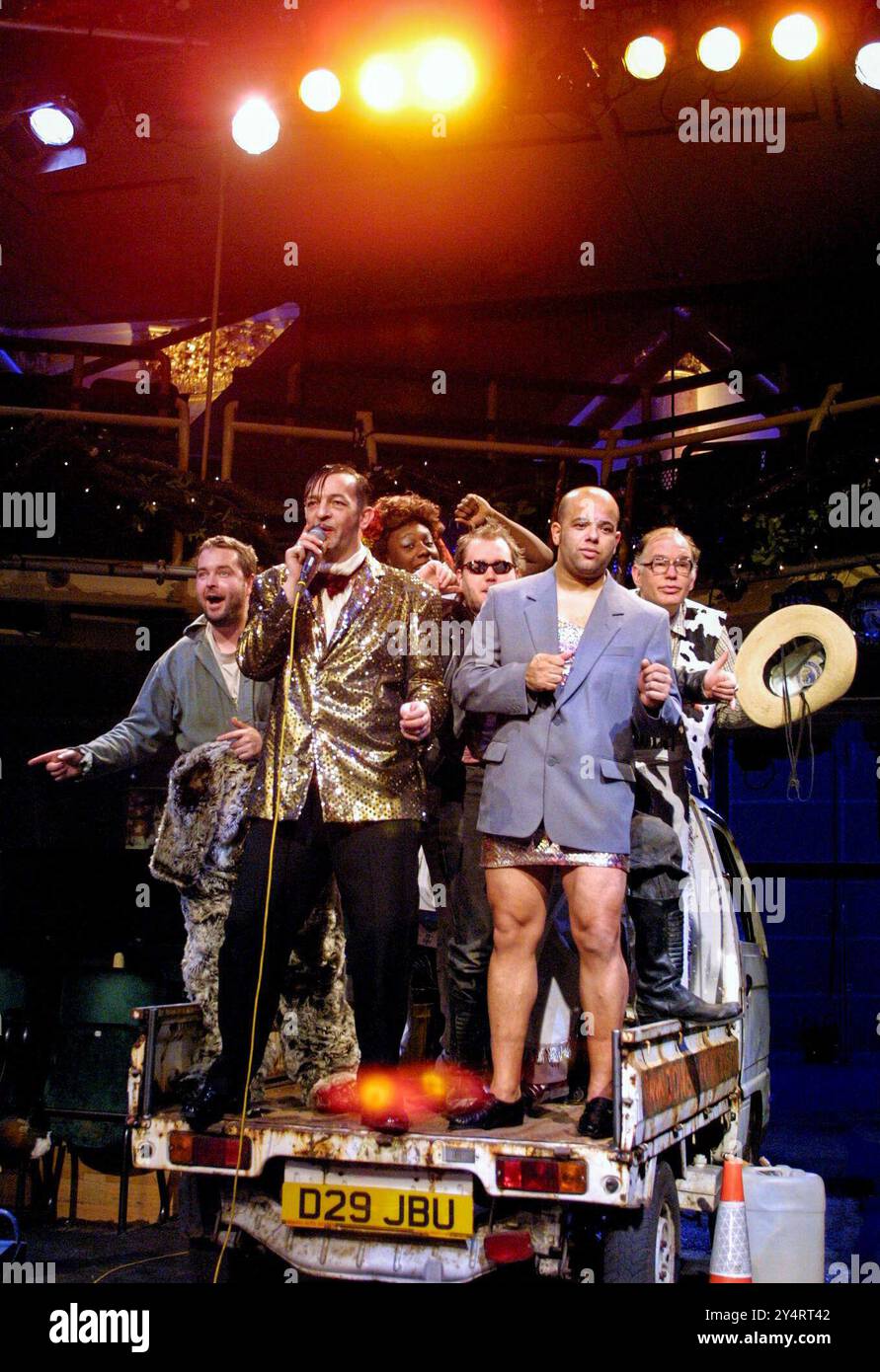 the Mechanicals, l-r: Howard Chadwick (Snug), Francis Magee (Quince), Chris Jackson (Flute ...