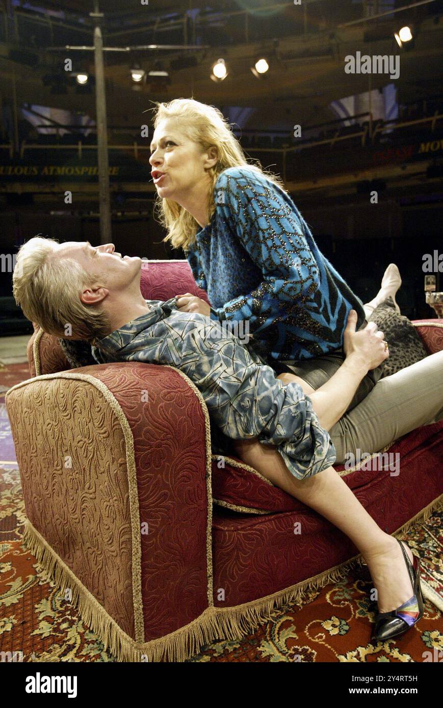 David Hounslow (Ray Say), Denise Welch (Mari Hoff) in THE RISE AND FALL ...