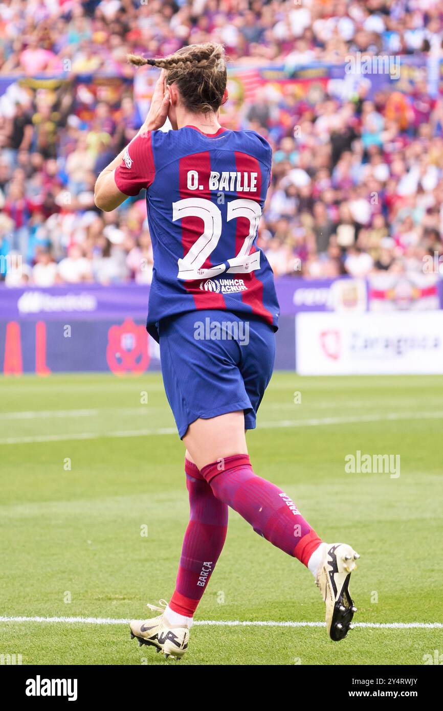 Ona Batlle (defender; FC Barcelona) during Spanish Queen's Cup final ...