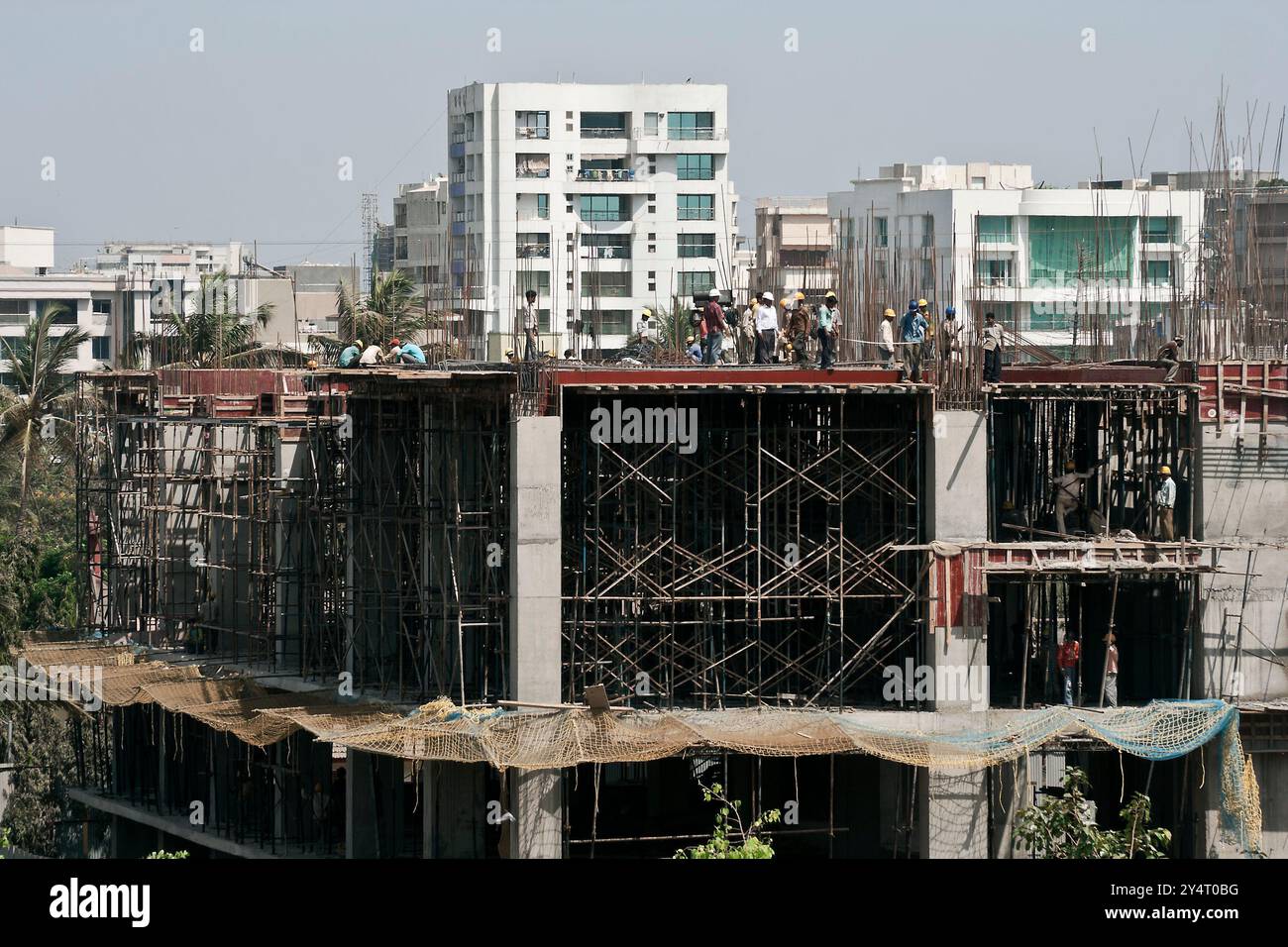 Mumbai, Maharashtra / India - March 27, 2009 : Under construction ...