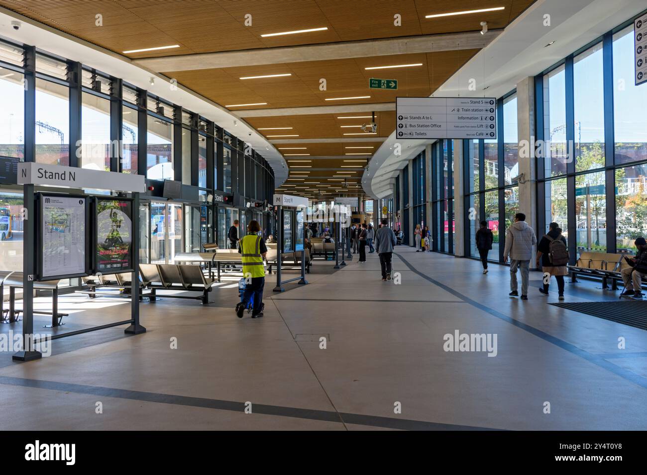 Bus station interior hi-res stock photography and images - Alamy