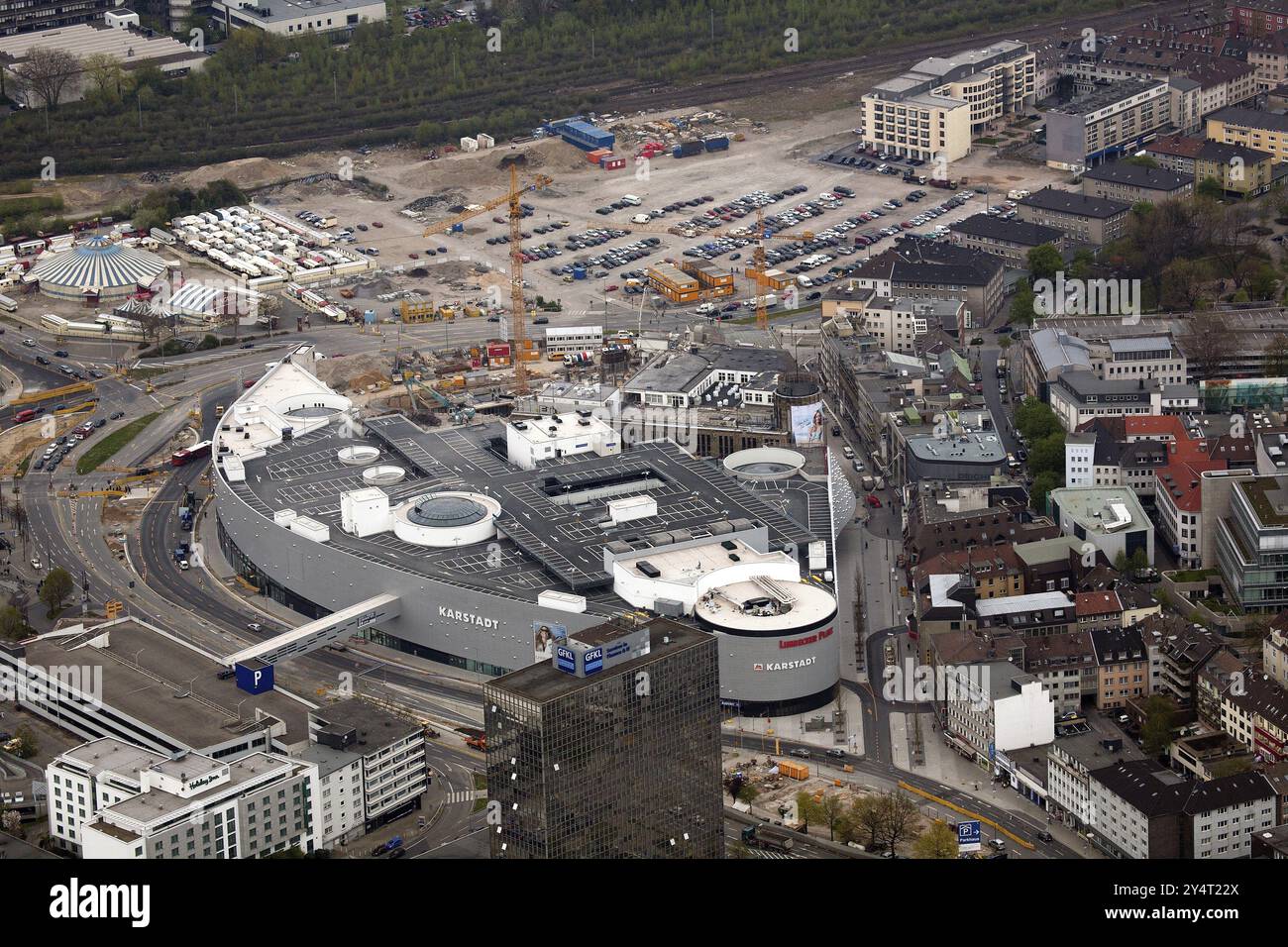 Essen, Limbecker Platz, shopping centre, city centre Stock Photo - Alamy