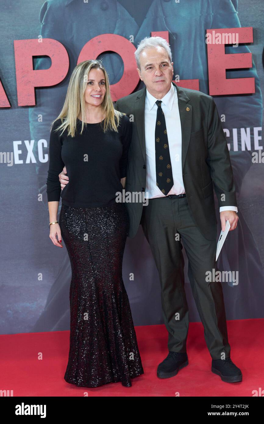 David Summers, Christine Cambeiro attends 'Napoleon' Premiere at The ...