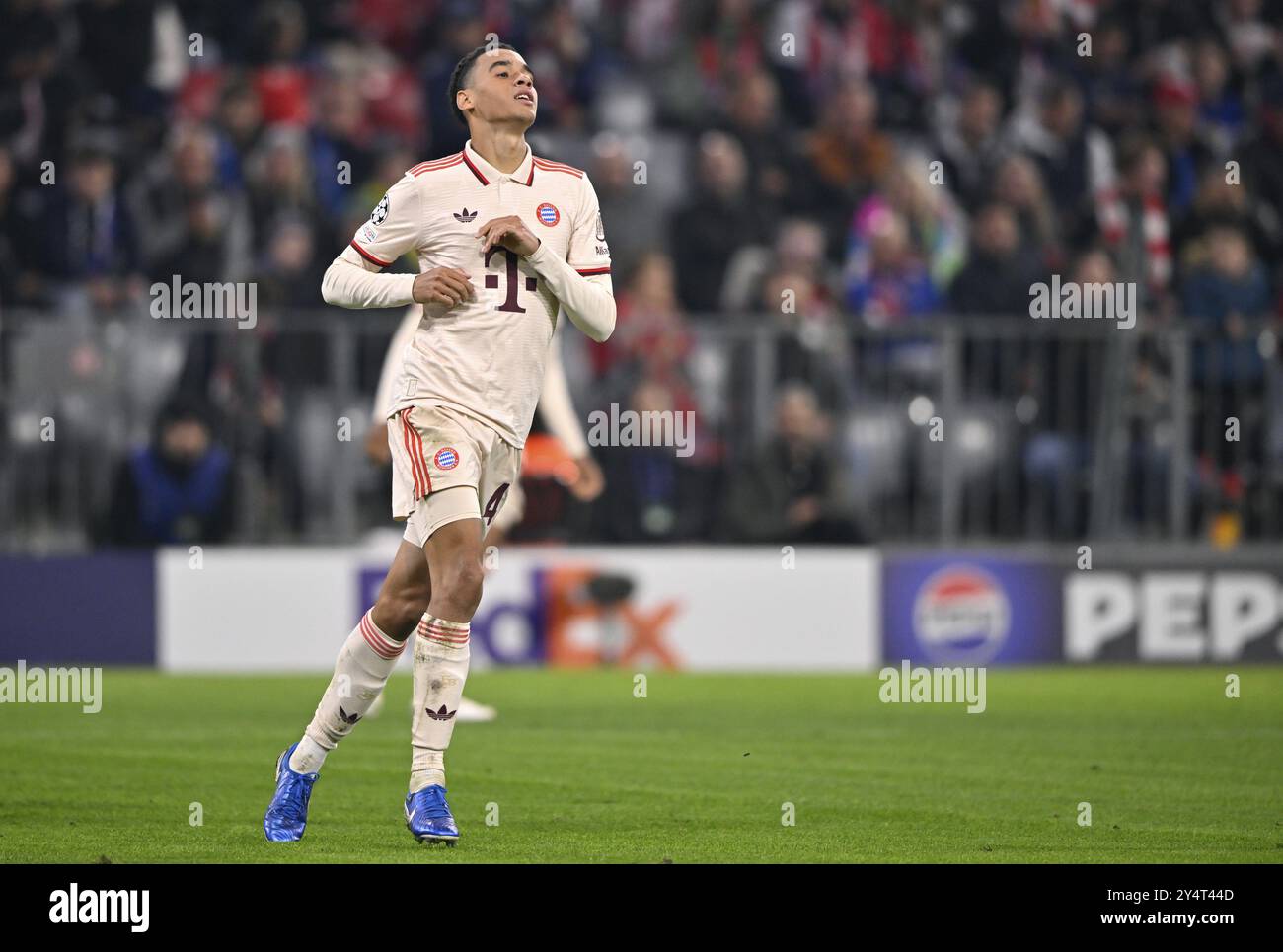 Jamal Musiala FC Bayern Munich FCB (42) Champions League, Allianz Arena ...