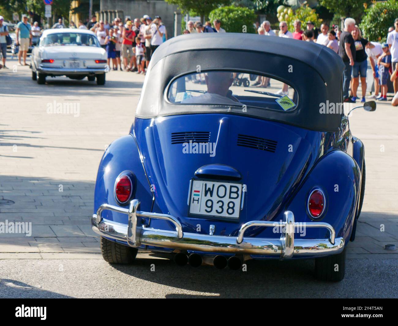 VW Beetle cabrio Stock Photo - Alamy
