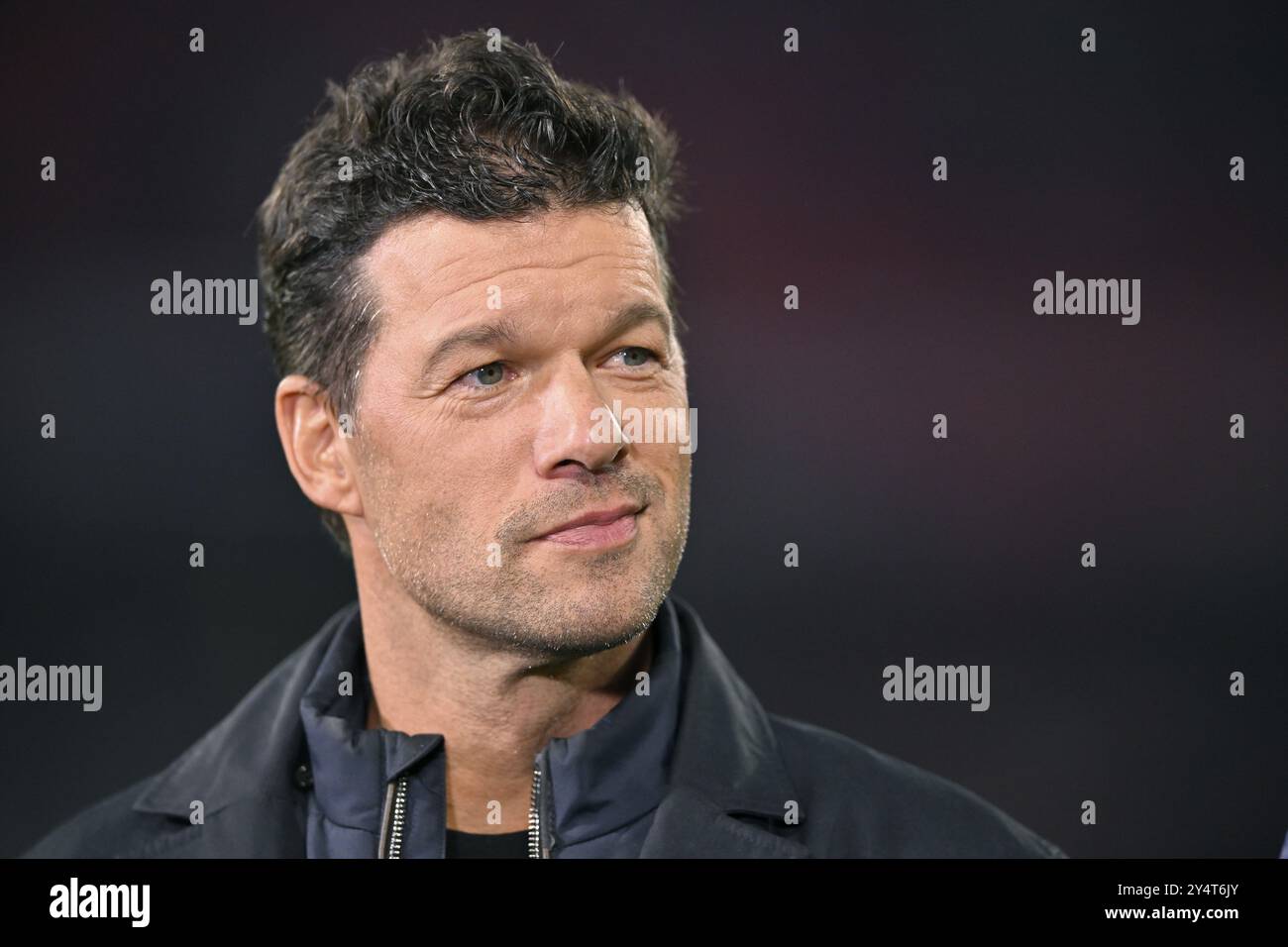 TV expert Michael Ballack portrait, Champions League, Allianz Arena ...