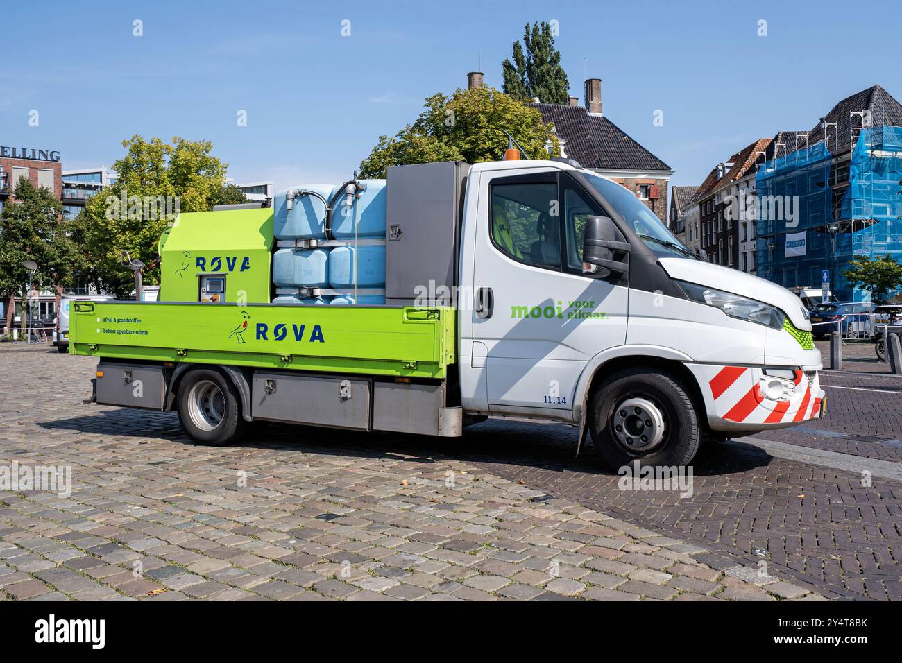 ROVA Iveco Daily pickup truck Stock Photo - Alamy