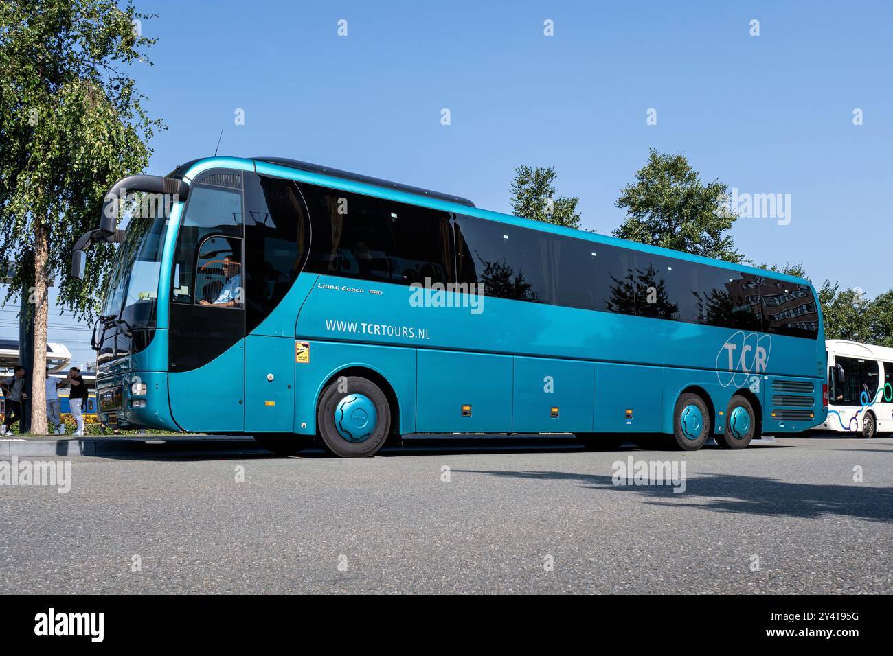 TCR MAN Lion’s coach at Zwolle Centraal bus station Stock Photo - Alamy