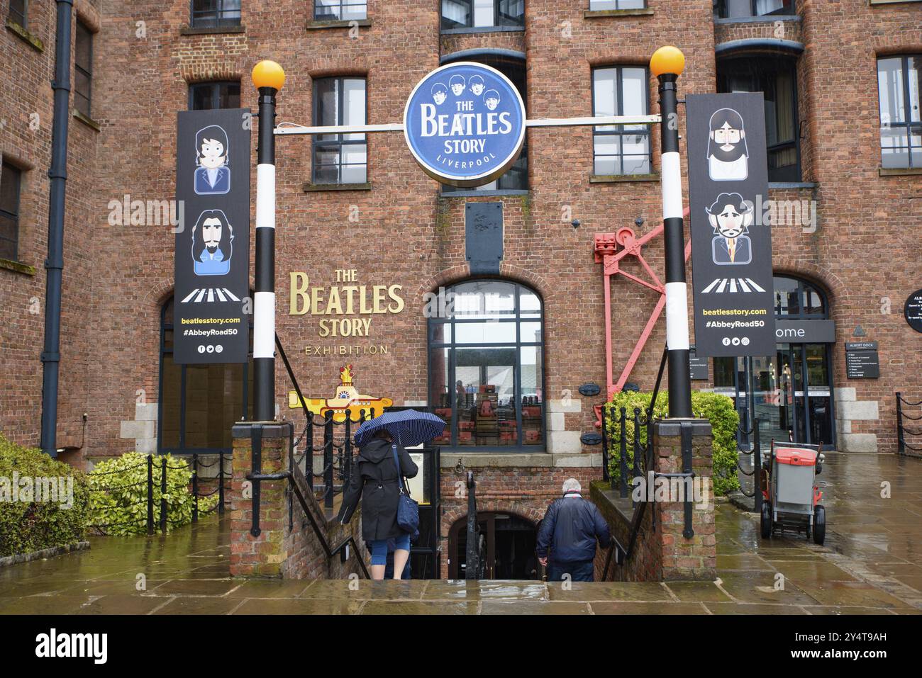 The Beatles Story, a museum in Liverpool, United Kingdom, Europe Stock ...