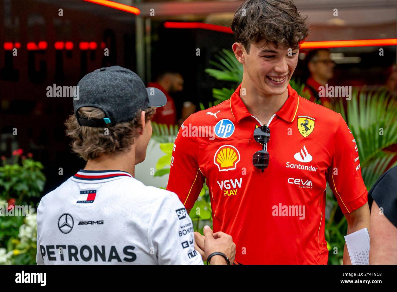 Marina Bay - 19-09-2024, Marina Bay Street Circuit, Andrea Kimi ...