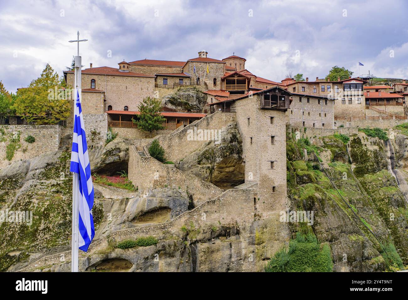 Holy Monastery of Great Meteoron, the largest Eastern Orthodox ...