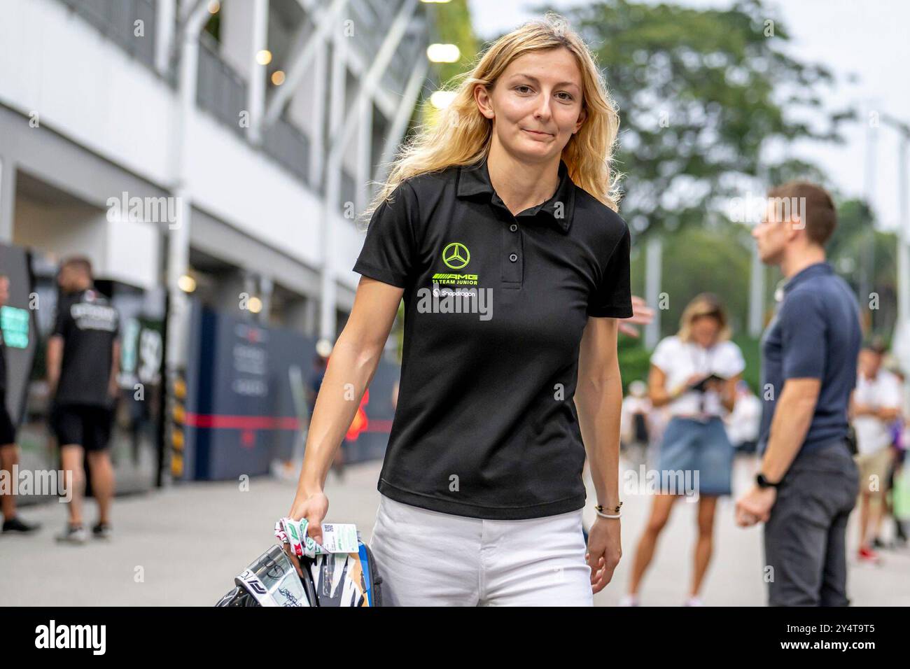 Marina Bay - 19-09-2024, Marina Bay Street Circuit, Doriane Pin at the ...