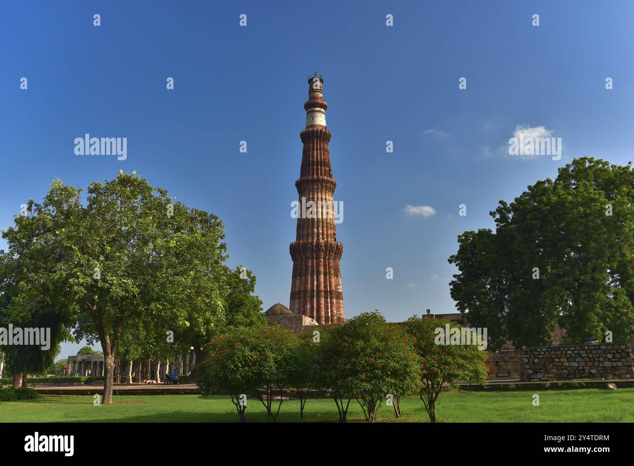 Qutub Minar, a UNESCO World Heritage Site in New Delhi, India, Asia ...
