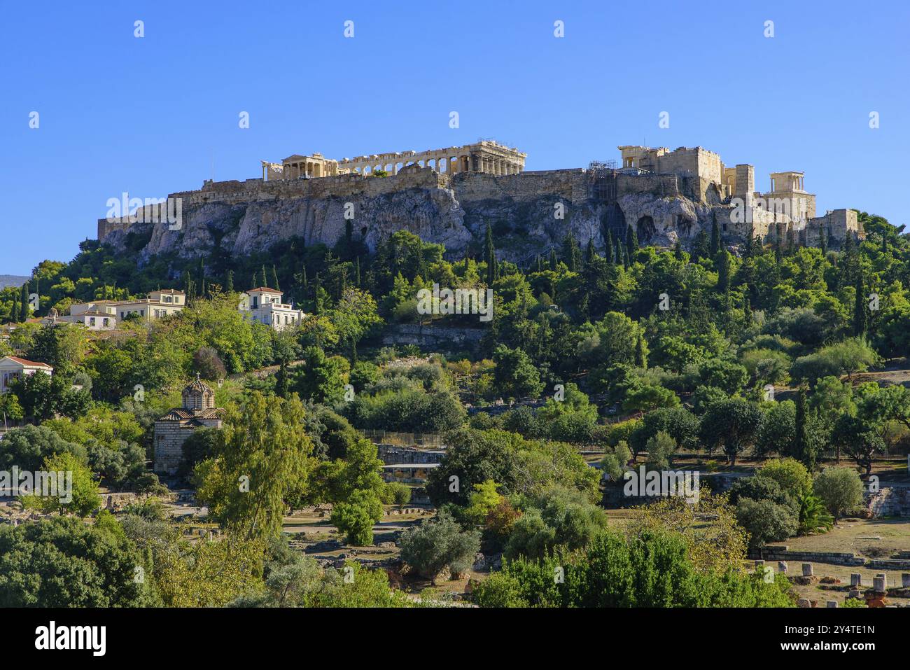 Acropolis of Athens, an ancient citadel in Athens, Greece, Europe Stock Photo - Alamy