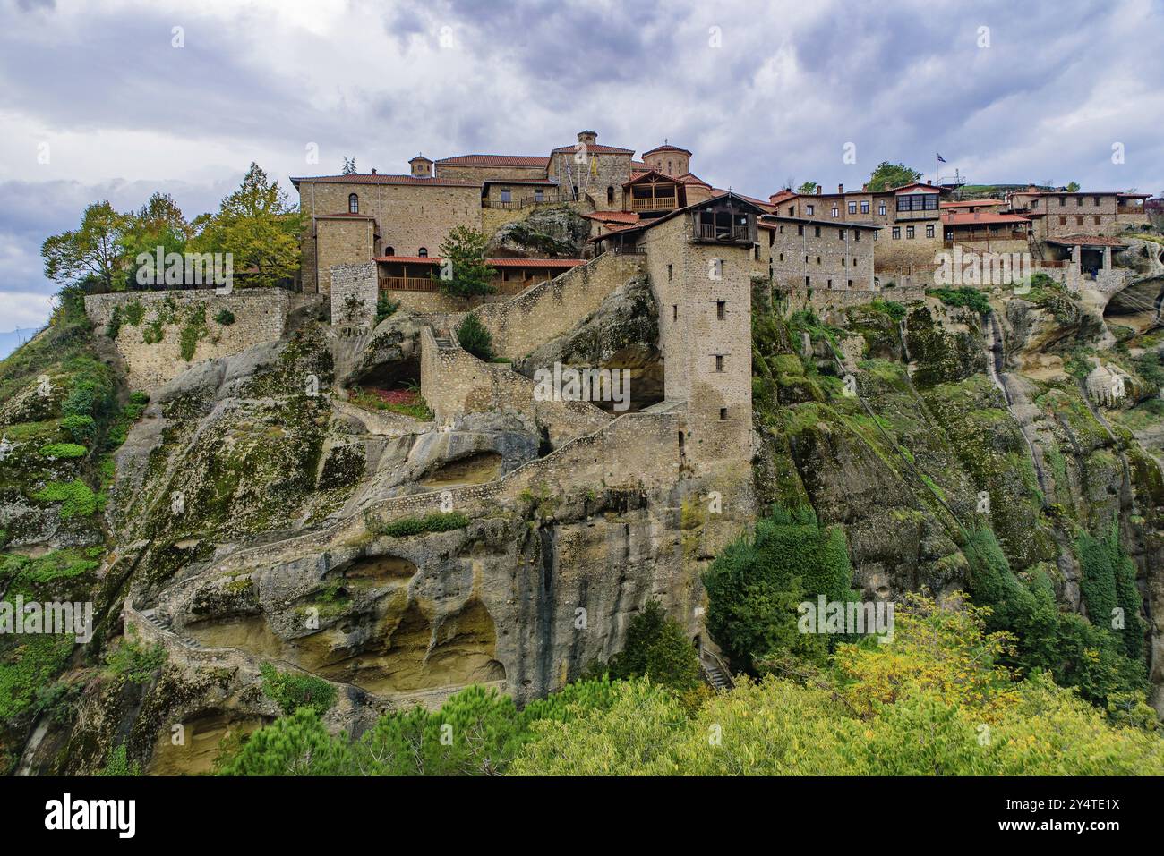 Holy Monastery of Great Meteoron, the largest Eastern Orthodox ...