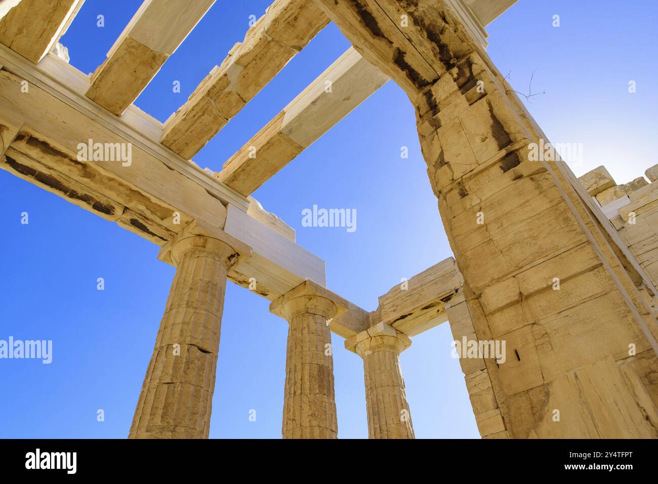Parthenon, the famous ancient temple on the Acropolis of Athens, Greece, Europe Stock Photo - Alamy