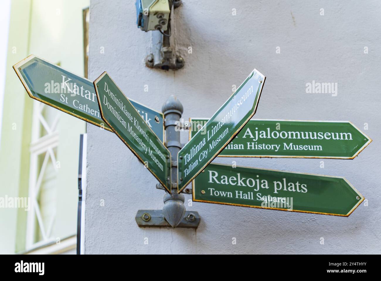 Signs in tallinn hi-res stock photography and images - Alamy