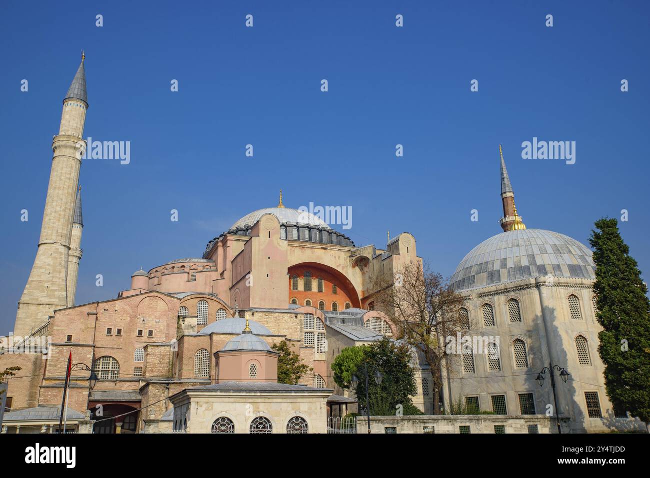 Hagia Sophia, former Orthodox cathedral and Ottoman imperial mosque, in ...