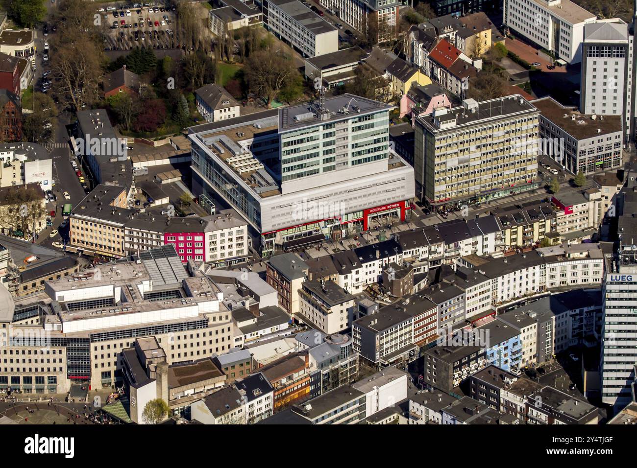 Bochum, city centre, shopping street, Massenbergstrasse Stock Photo - Alamy