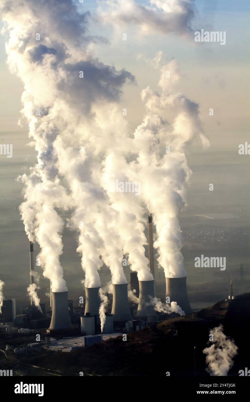 Aerial photo of the scholven power plant hi-res stock photography and ...