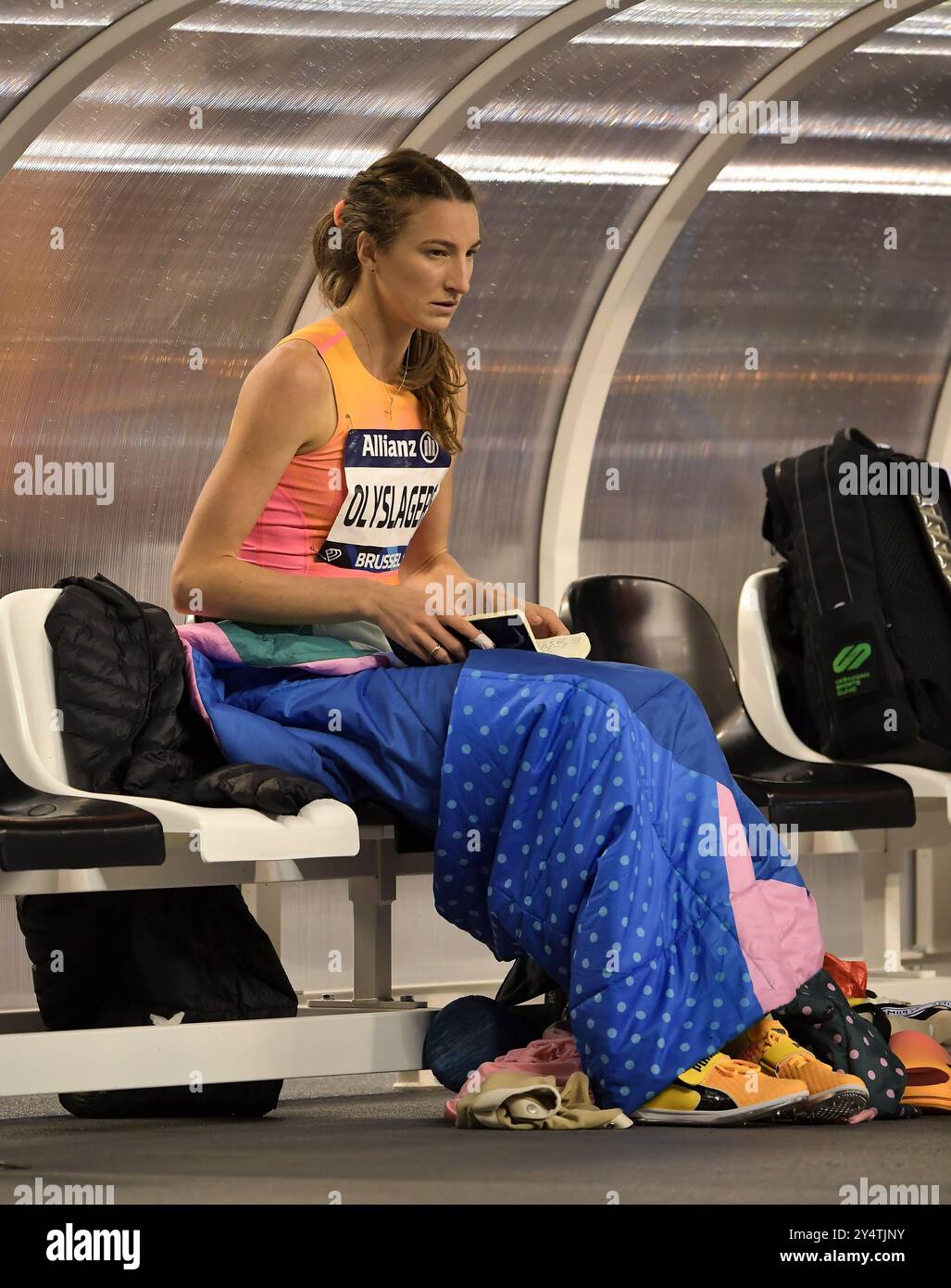 Nicola Olyslagers of Australia competing in the women high jump at the ...