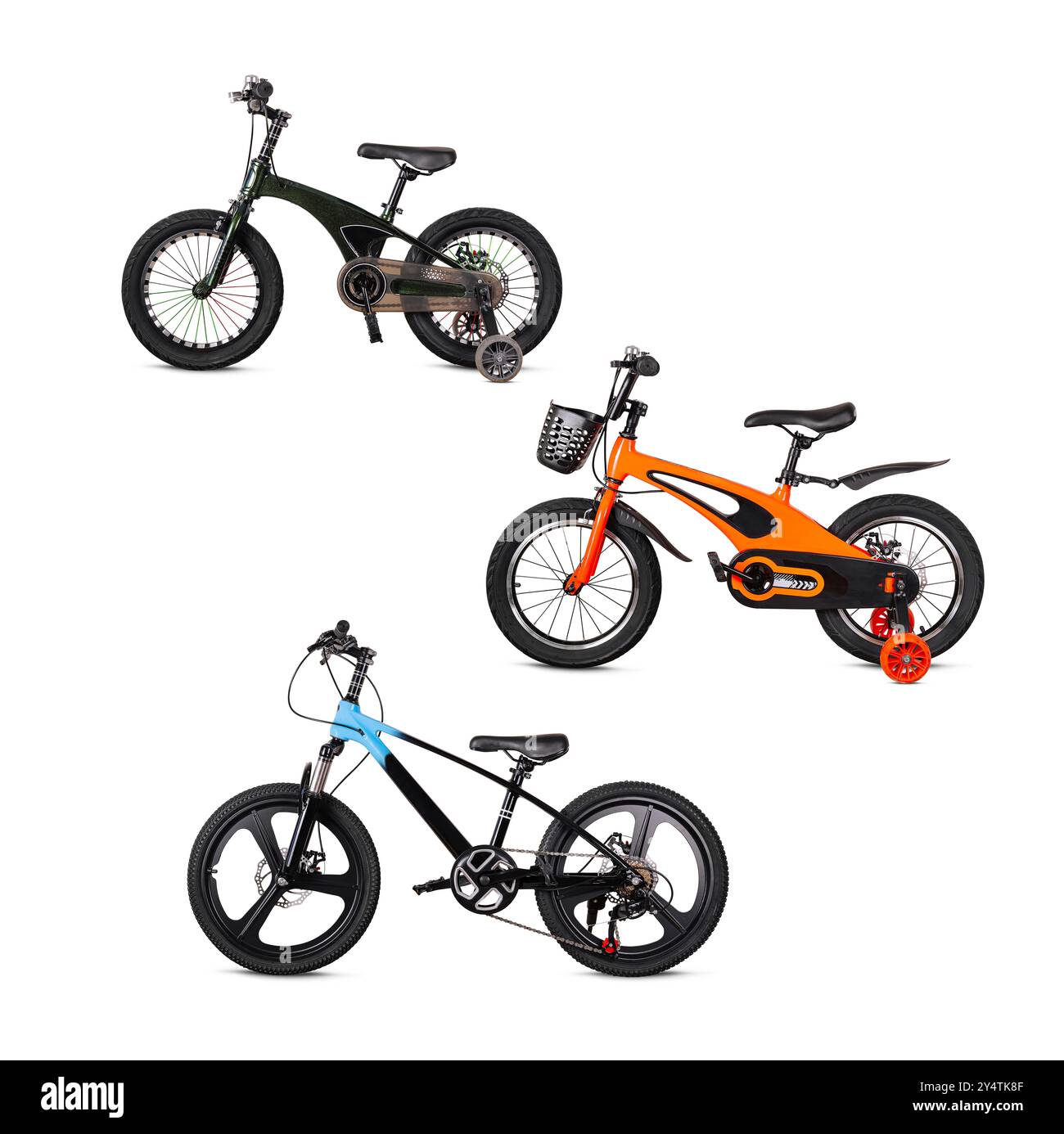 Commuting on a bicycle Cut Out Stock Images & Pictures - Alamy