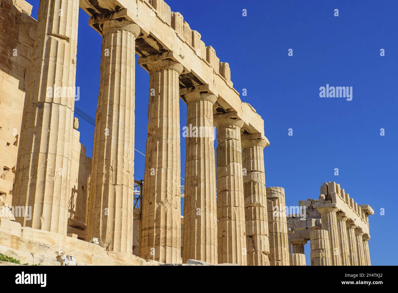 Parthenon, the famous ancient temple on the Acropolis of Athens, Greece, Europe Stock Photo - Alamy