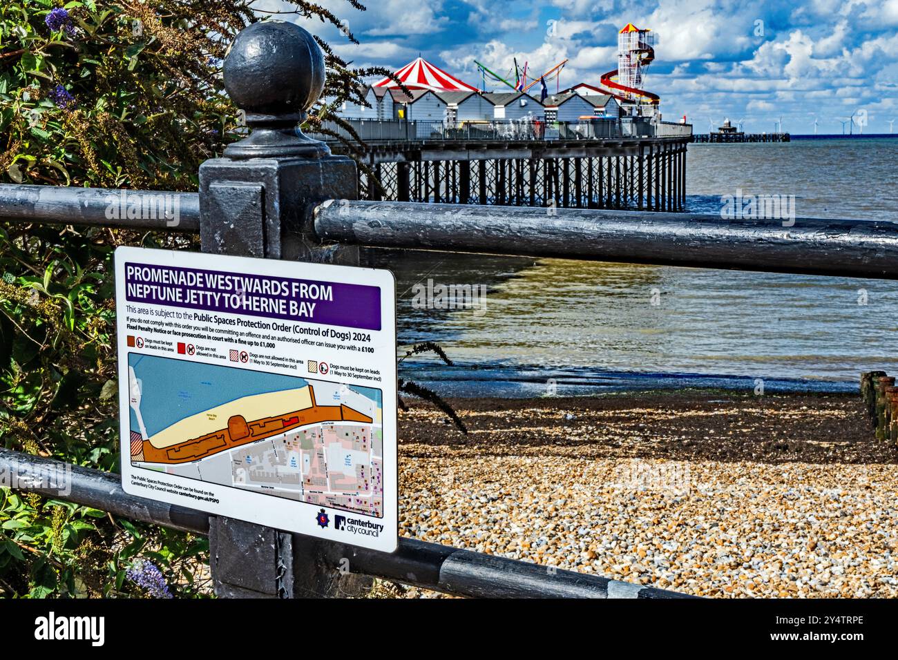 Herne Bay Pier, Kent Stock Photo - Alamy