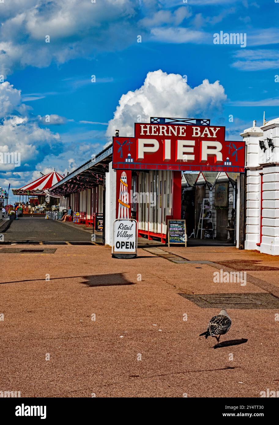 Herne Bay Pier, Kent Stock Photo - Alamy